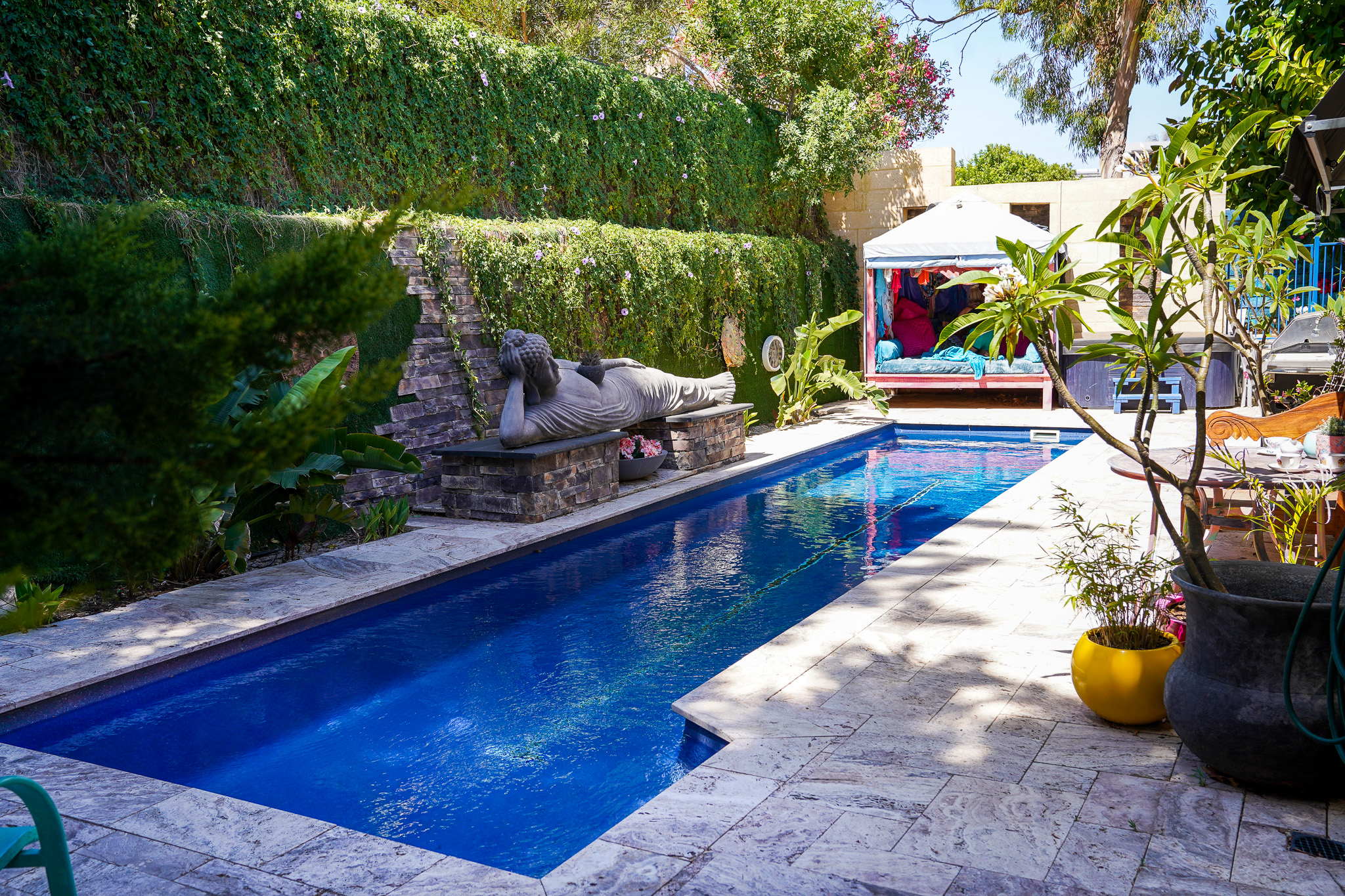 Zen Pool Spa and Boho Daybed – Jellybean Manor